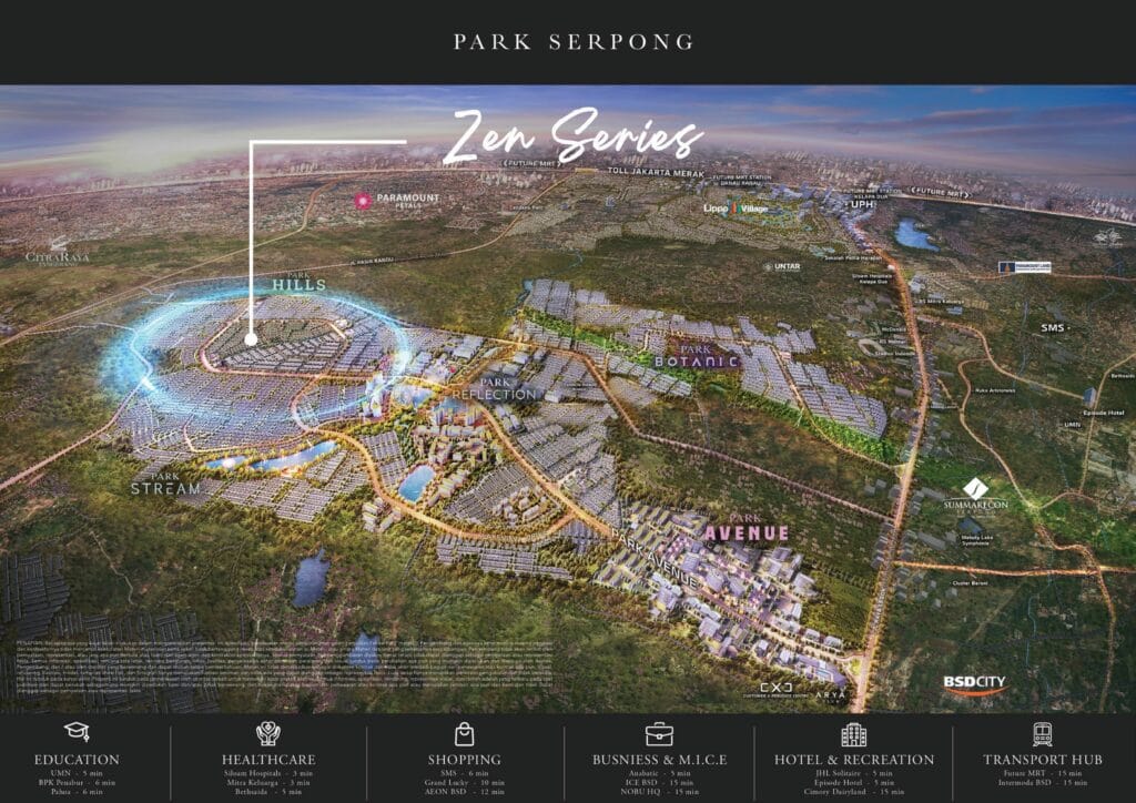 Park Serpong Zen Series - Start 339 jt an