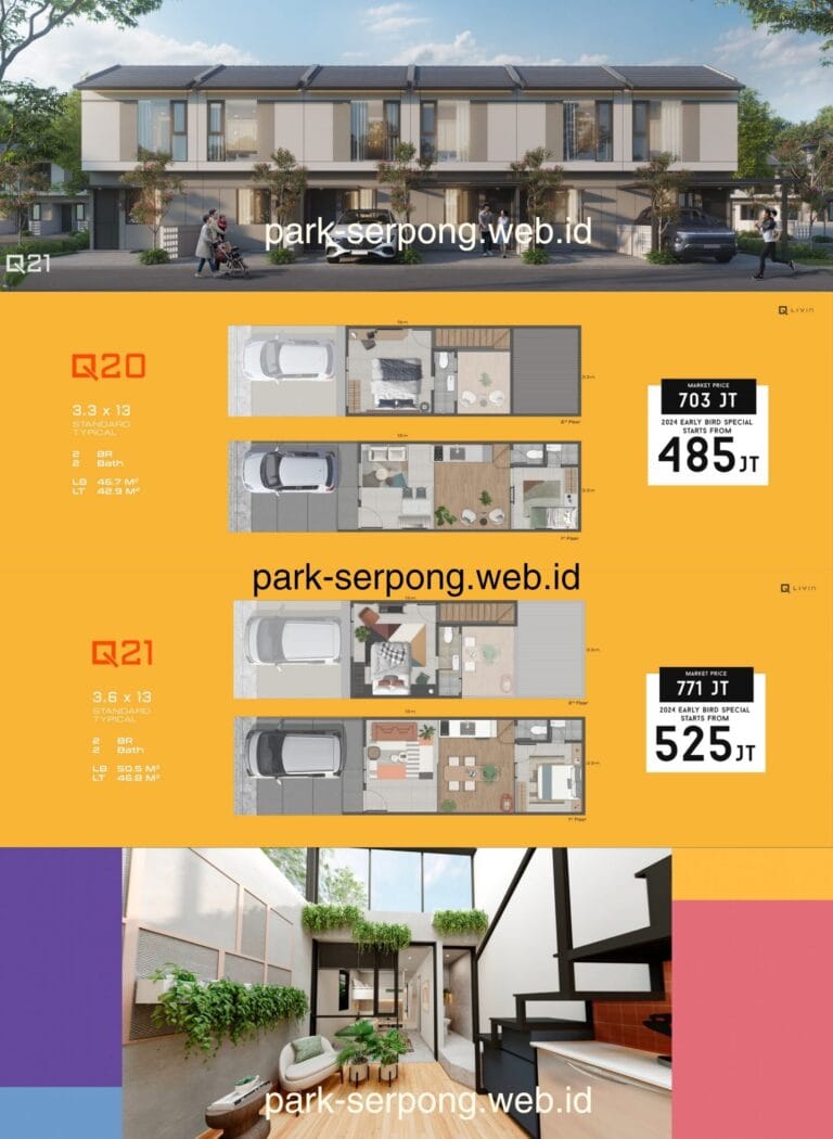 Park Serpong Zen Series - Start 339 jt an